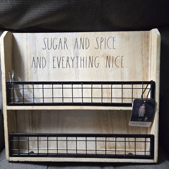 Rae Dunn | Kitchen | New Rae Dunn Sugar And Spice And Everything Nice ...